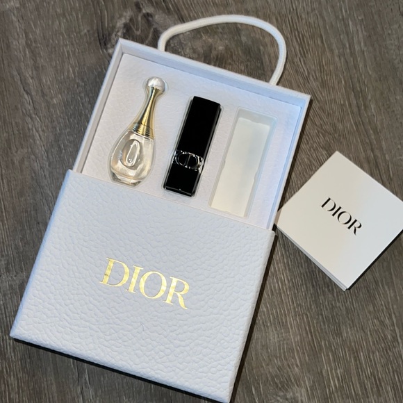 Dior | Makeup | New Dior Discovery Set Jadore Perfume Rouge 999 ...